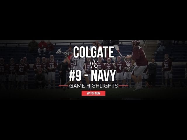 Colgate vs. Navy