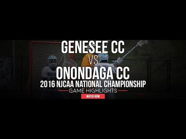 Genesee CC vs Onondaga CC