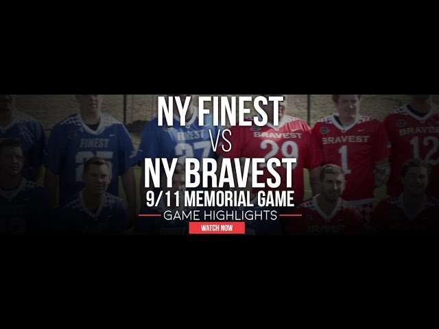 NYPD Finest vs FDNY Bravest | 9/11 Memorial Game