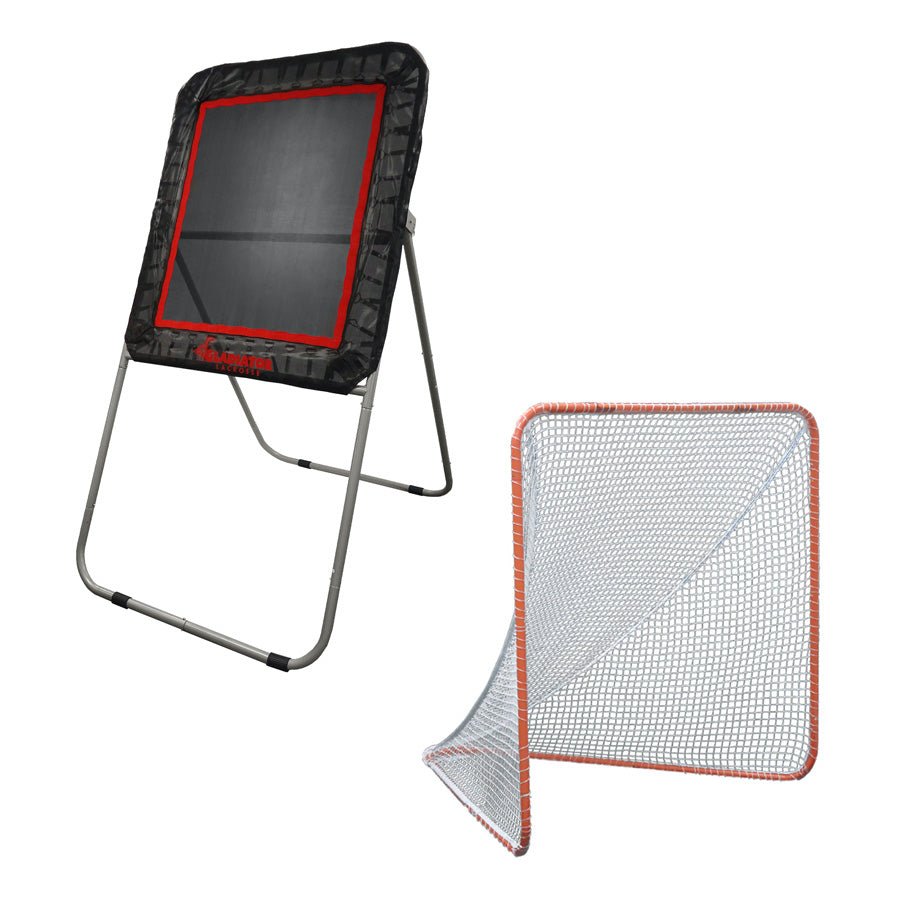 Gladiator Lacrosse Rebounder and Goal Duo Lacrosse Goals | Free ...