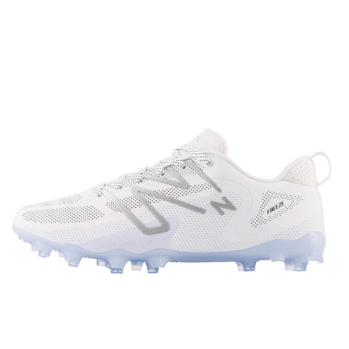 New Balance Freeze 4 Low White Lacrosse Cleats | Free Shipping Over $99*