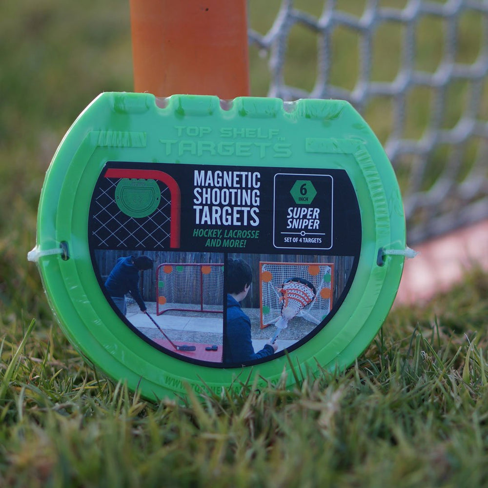 Top Shelf Super Sniper 6-inch Lacrosse Shooting Targets Lacrosse Goal ...