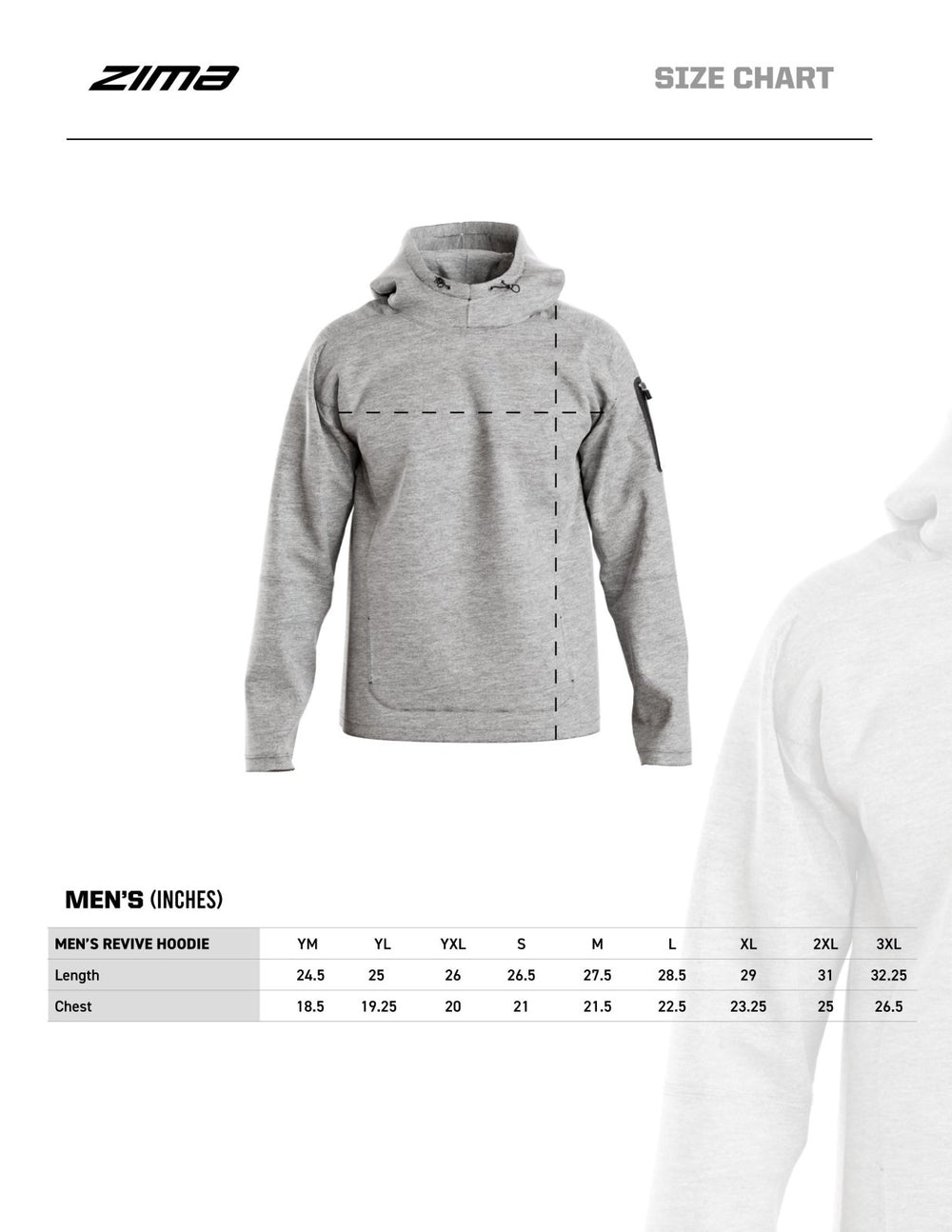 Zima True Revive Performance Hoodie Lacrosse Tops | Free Shipping Over $99*